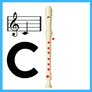 🥇C on Recorder🥇 How to play it Learn Recorder Songs