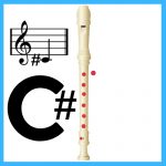 🥇C Sharp on Recorder 🥇 How to play it! 【SONGS】